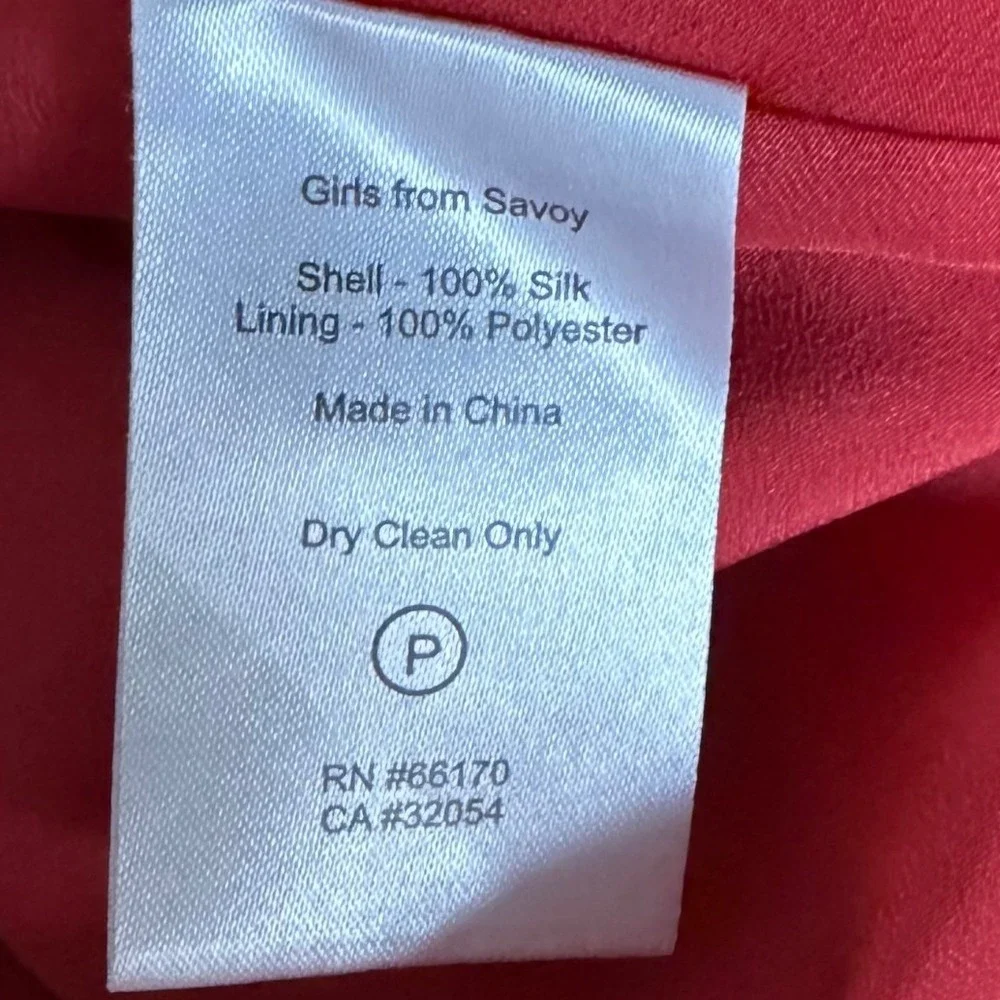 Girls From Savoy | Dresses | Girls From Savoy Anthropologie Dress Red ...